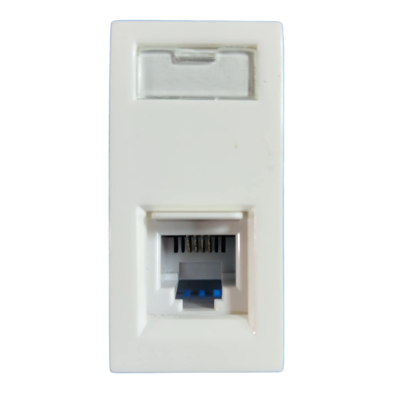 GM Switches FourFive Glossy White AA 1 043 - RJ-11 Tel Jack 1 Module 2 ...