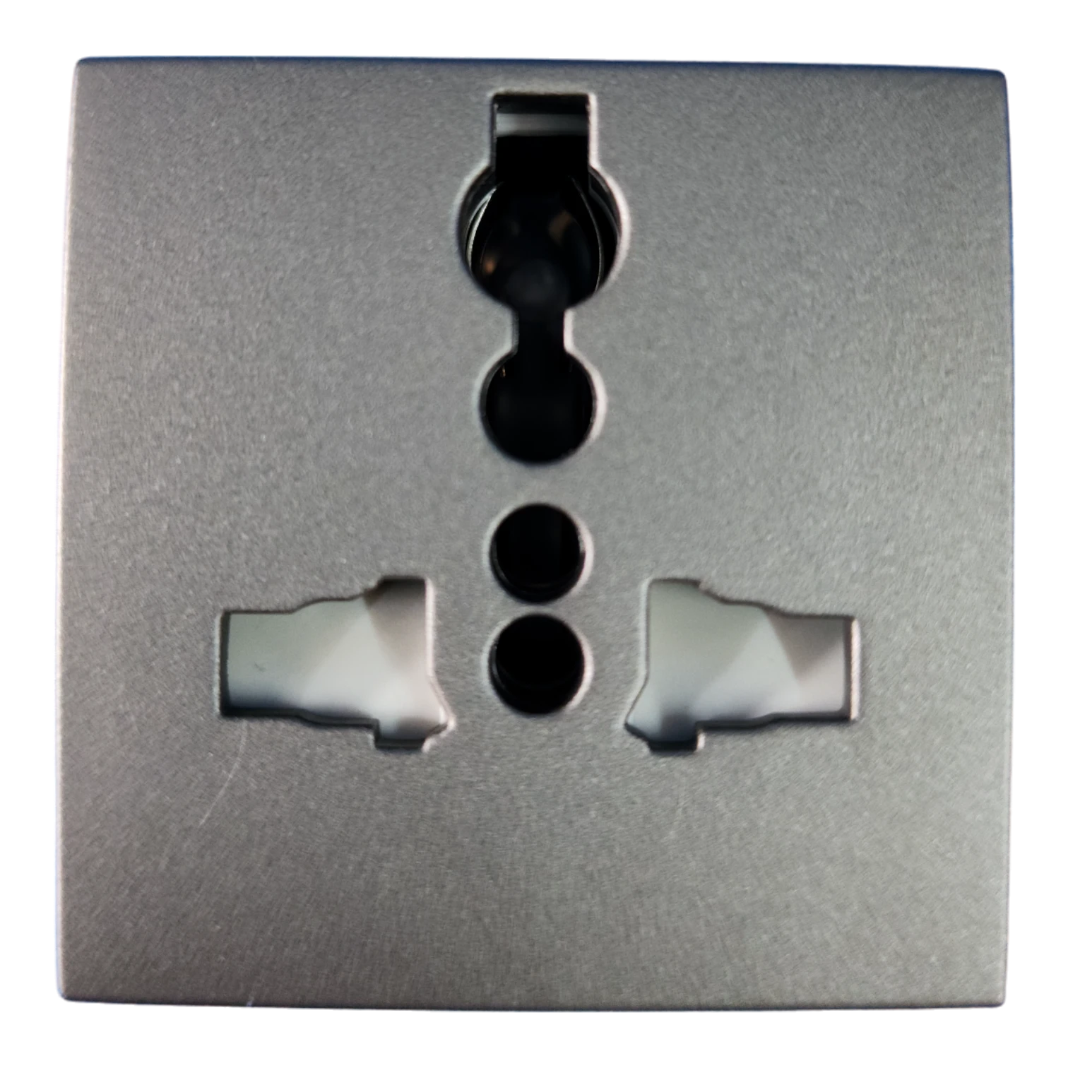 GM Switches FourFive Graphite Magnesia AA 2 030 - 13Amp Socket 240V ~ 2 ...